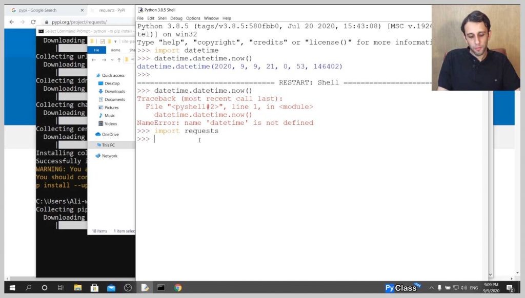 نصب کتابخانه در پایتون | آموزش جامع کار با دستور پیپ + فیلم - پای کلس
